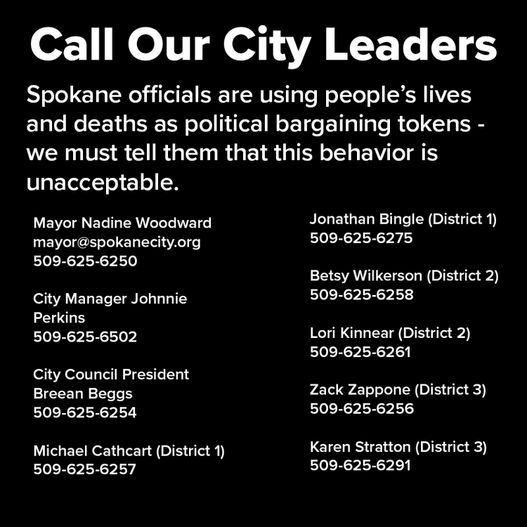 Camp Hope Update and Ways to Help - Spokane Community Against Racism